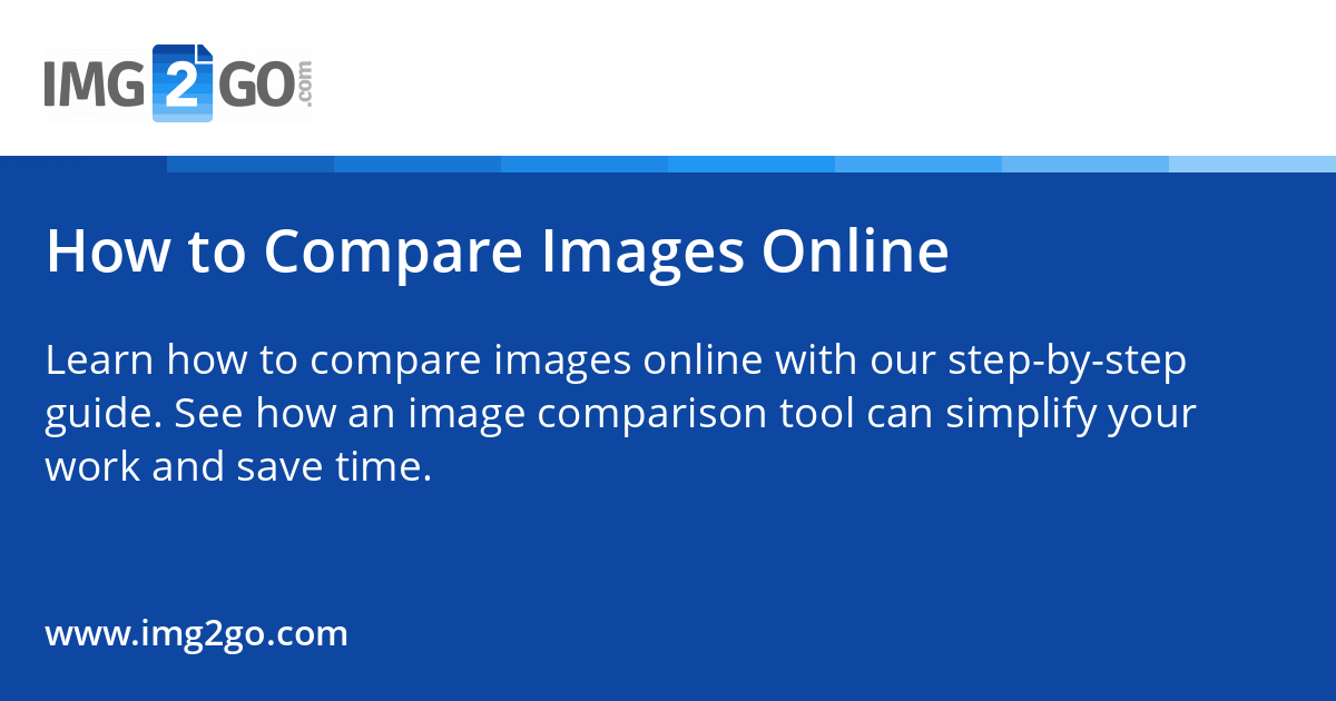 How to Compare Images Online