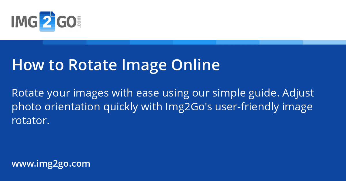 How to Rotate Image Online