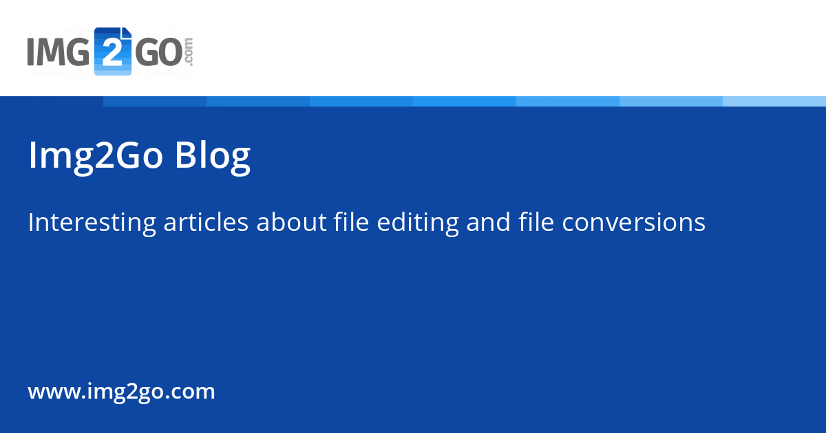Img2Go Blog