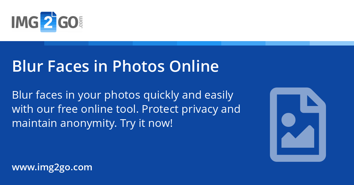Blur Faces in Photos Online