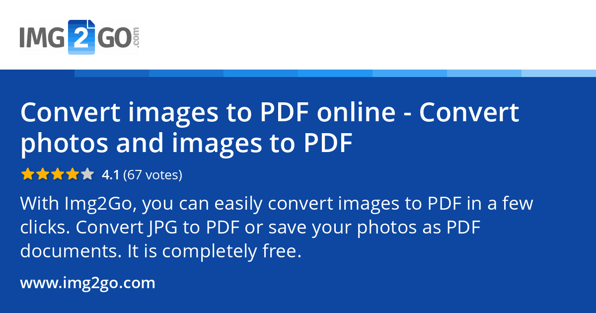 Convert image to PDF online - Convert photos and images to PDF