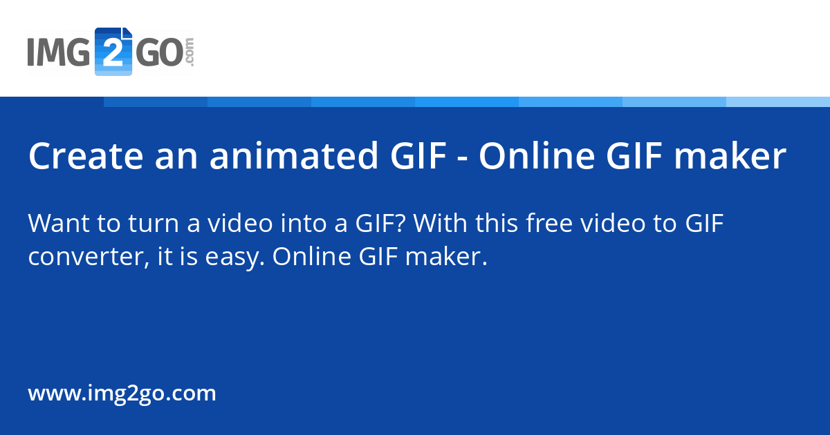 Create an animated GIF - Online GIF maker