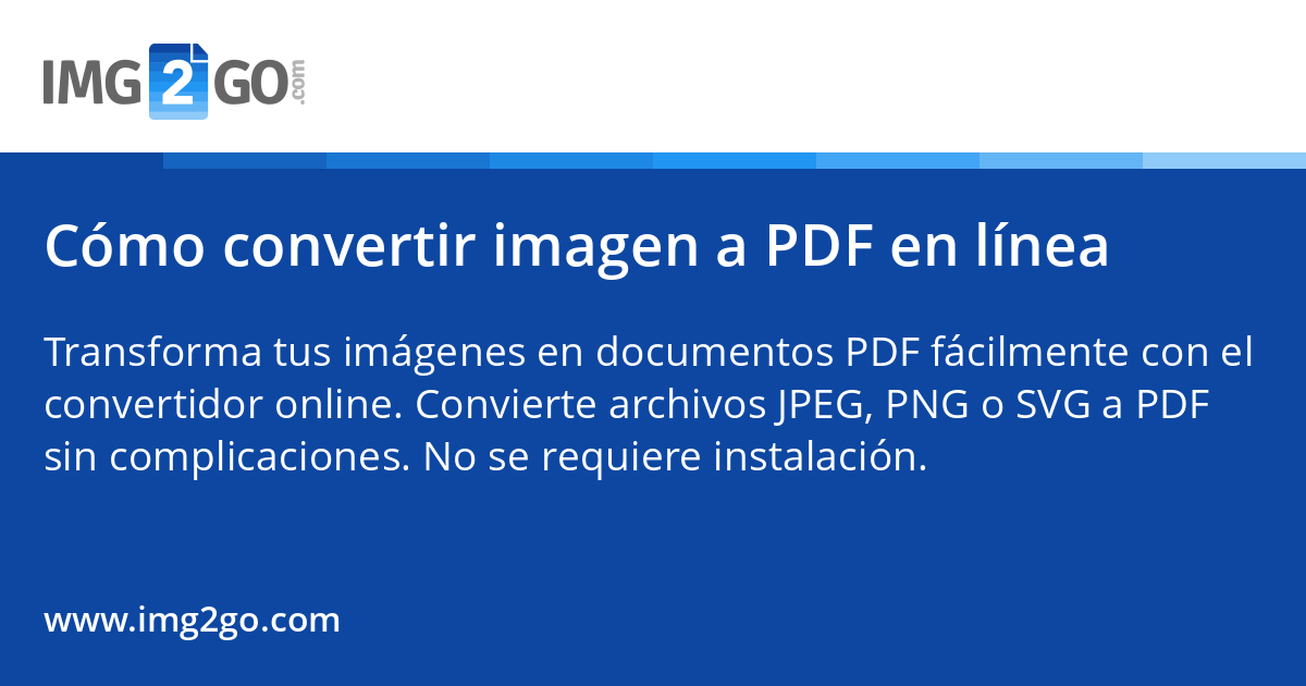 Cómo convertir imagen a PDF en línea