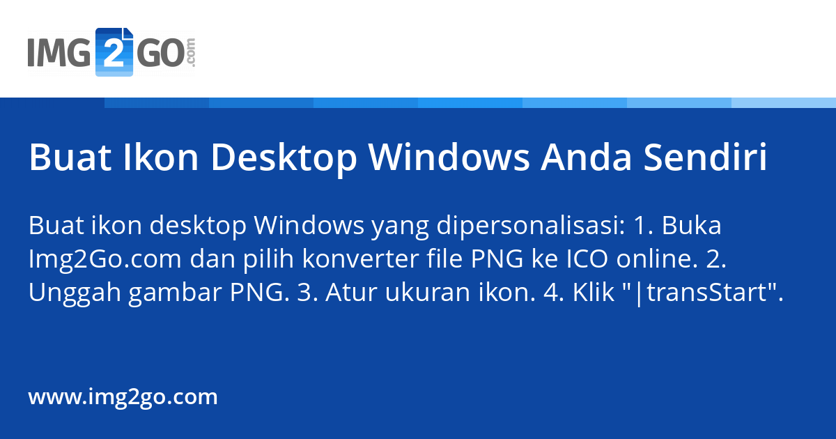 Buat Ikon Desktop Windows Anda Sendiri