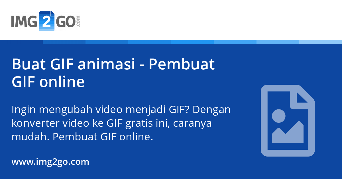 Buat GIF animasi - Pembuat GIF online