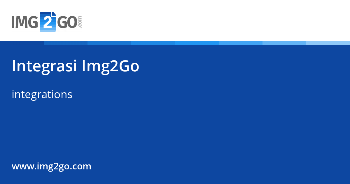 Integrasi Img2Go
