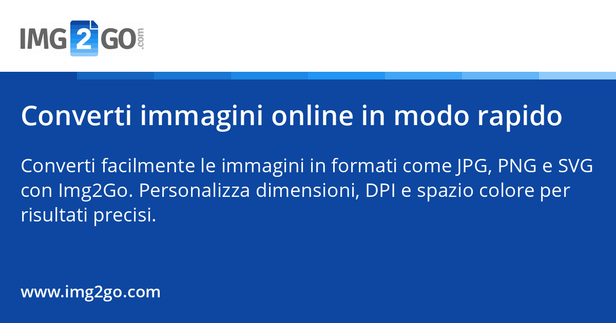 Converti immagini online in modo rapido