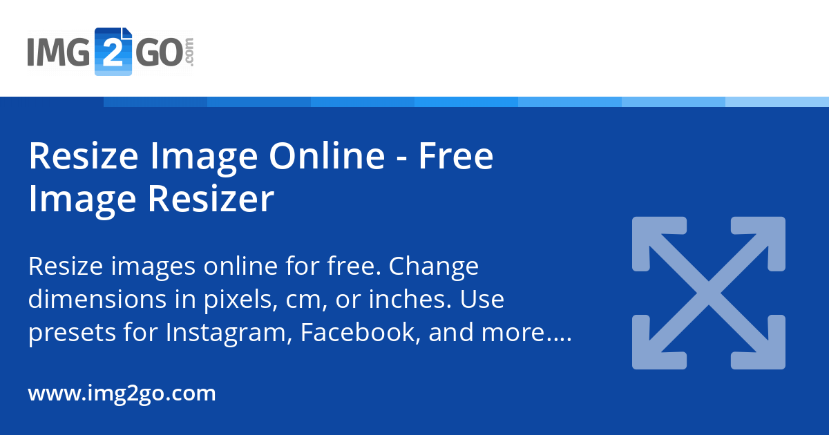 Resize Image Online - Free Image Resizer